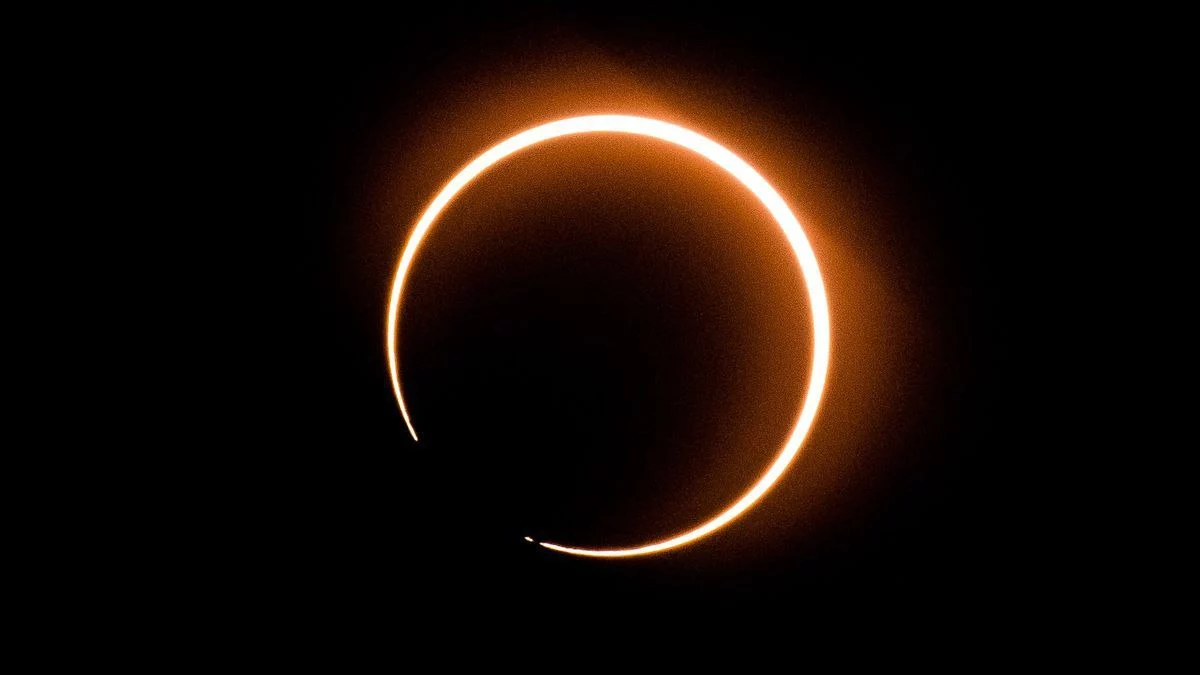 see rare 'edge effects' during annular solar eclipse on Oct. 14